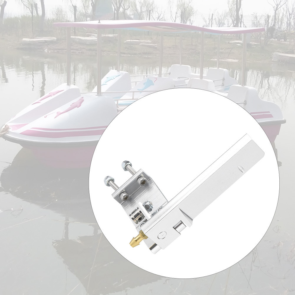 RC Rudder Aluminum Boat Accessories Methanol Electric for Racing Model ...