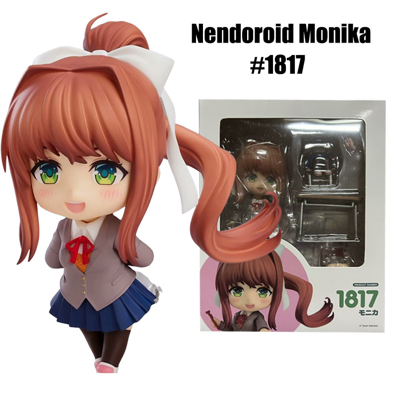 Doki Doki Literature Club Monika Nendoroid Action Figure Mon-ika Collectible Model | Shopee Malaysia
