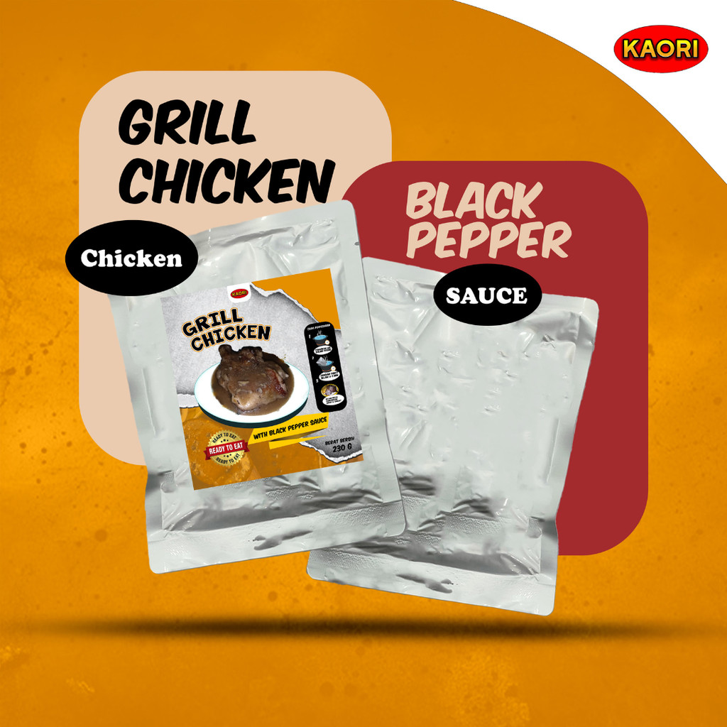 Grill Chicken Chop 230G with Blackpepper Sauce | Shopee Malaysia