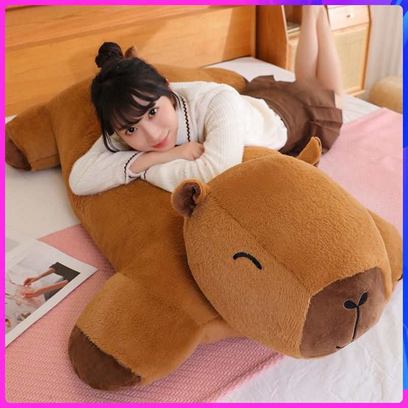 [Genuine brand ] 60/100cm large capybara plushie capybara plush ...