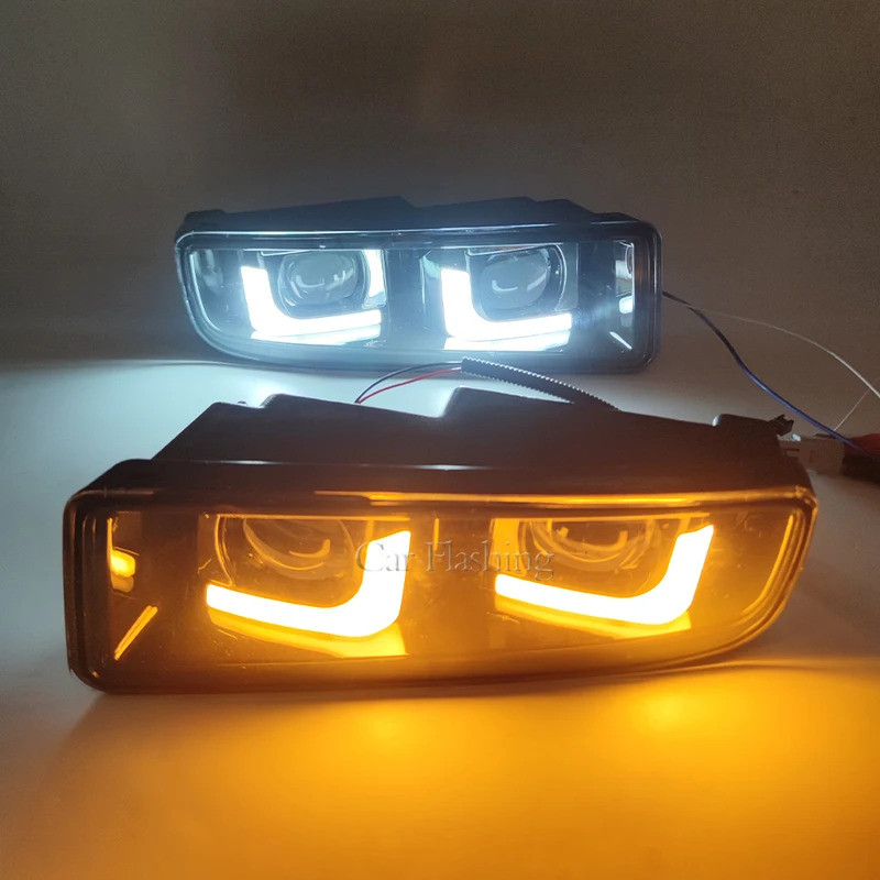 Car DRL For Lexus LX470 1998-2007 LED Turn Signal Daytime Running Light ...