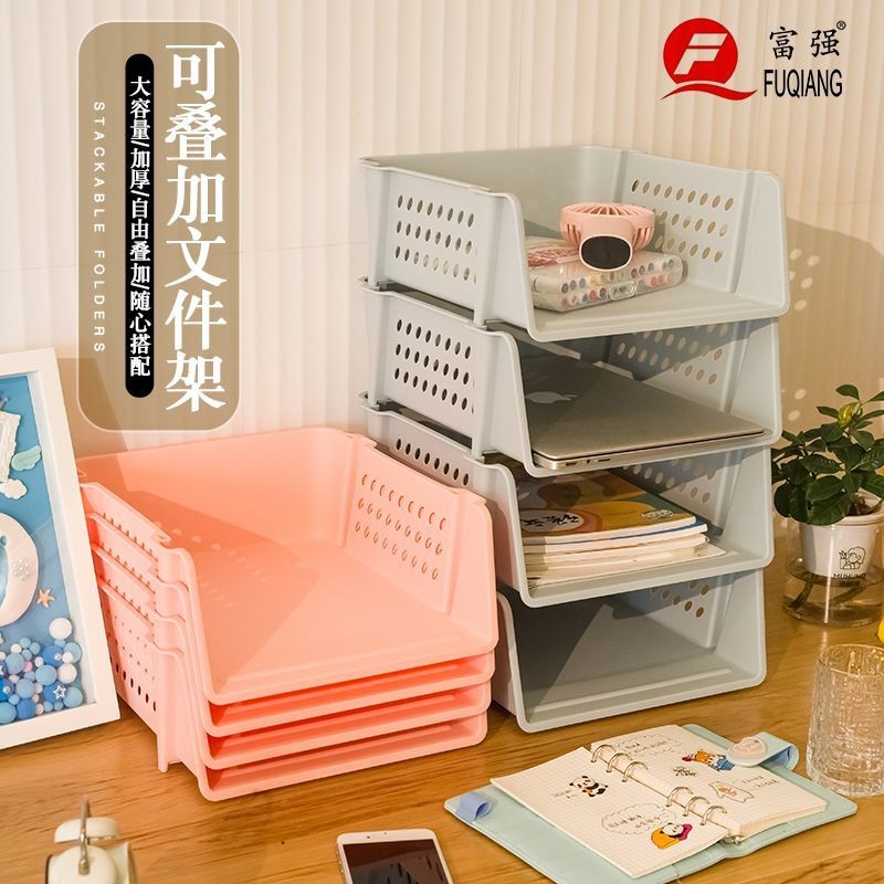 🌟 Event promotion 🌟Desktop Shelf File Rack Storage Box Multi-Layer ...