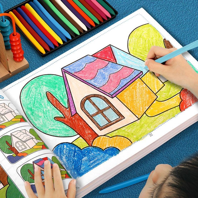 Baby Coloring Book 3-6 Years Old Children Learn Drawing Drawing Book ...