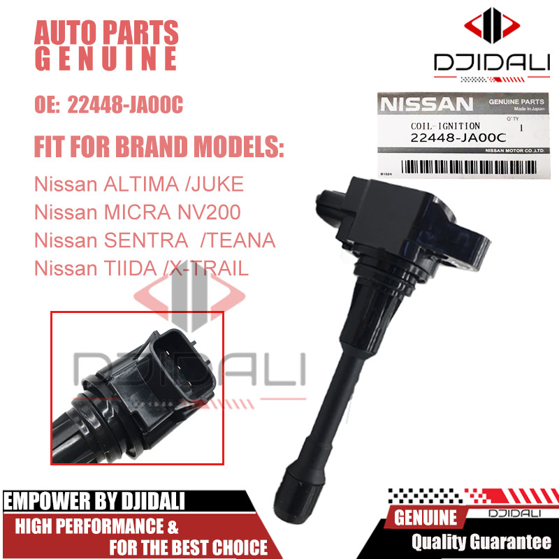 Ignition Coil 22448-JA00C for Nissan ALTIMA JUKE MICRA NOTE NV200 ...