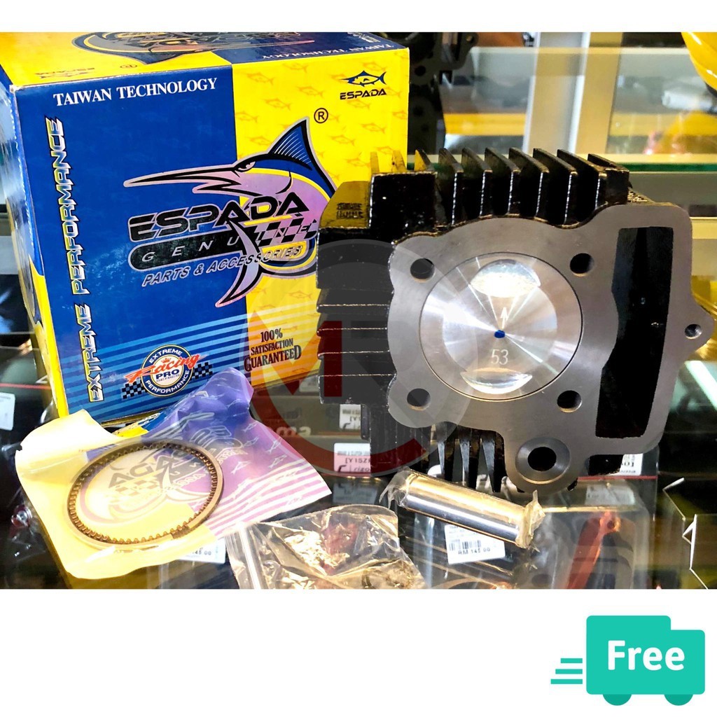ESPADA RACING BLOCK HONDA EX5 HIGH POWER EX5-HP ( EX5-LAMA) COMPLETE ...