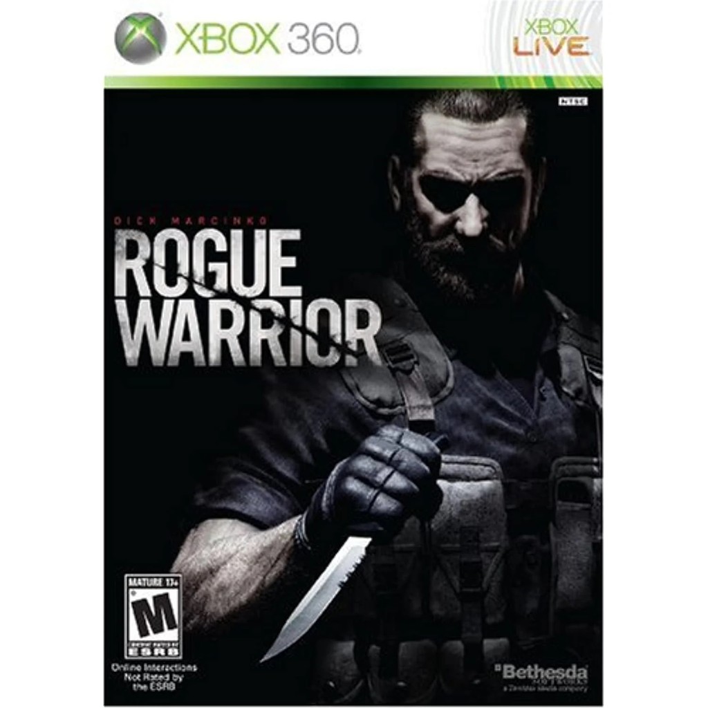 XBOX 360 ROGUE WARRIOR (DICK MARCINKO) (NEW AND PHYSICAL COPY) | Shopee ...