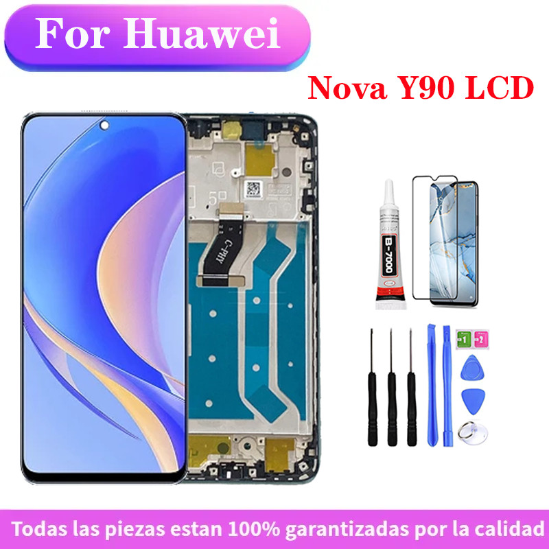 Original Huawei Nova Y90 LCD Display Touch Screen Digitizer With Frame Replacement | Shopee Malaysia
