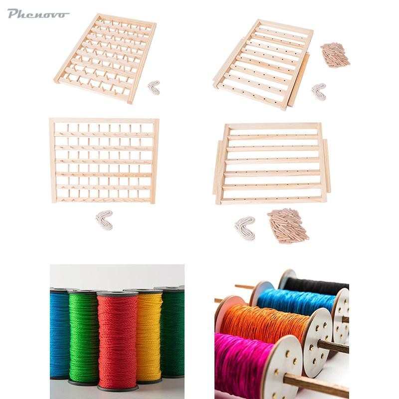 [Colaxi1ddMY] Thread Rack for Spools Cones, Wall Hanging Large Thread ...