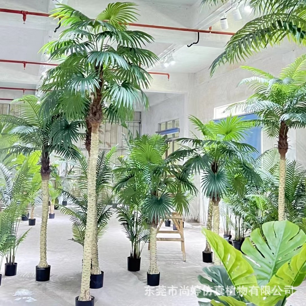 Pokok bunga matahari jarum tiruan tinggi simulasi pokok kelapa kecil ...