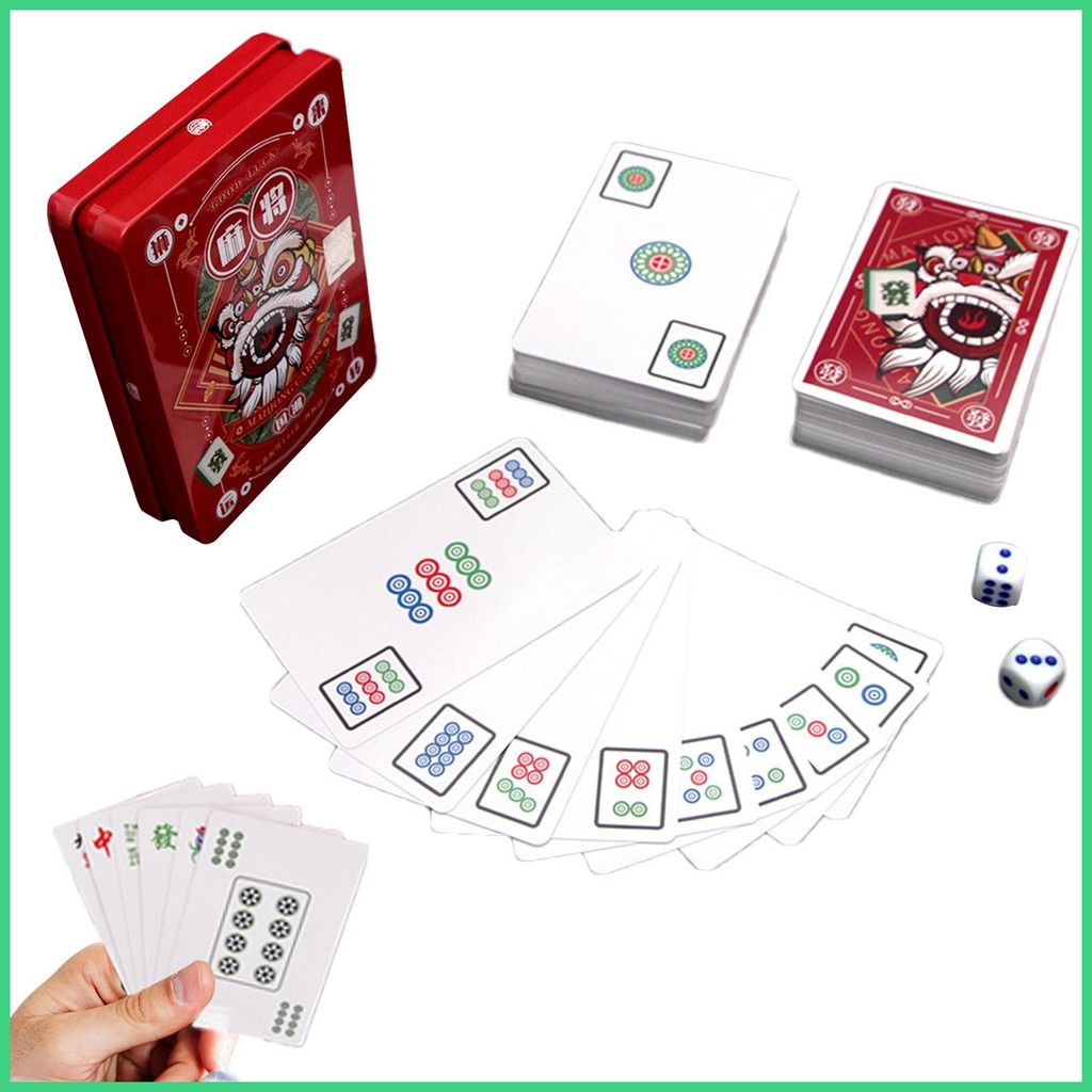 Mahjong Cards 2024 Large Print Playing Mahjong Card Set Small Size ...