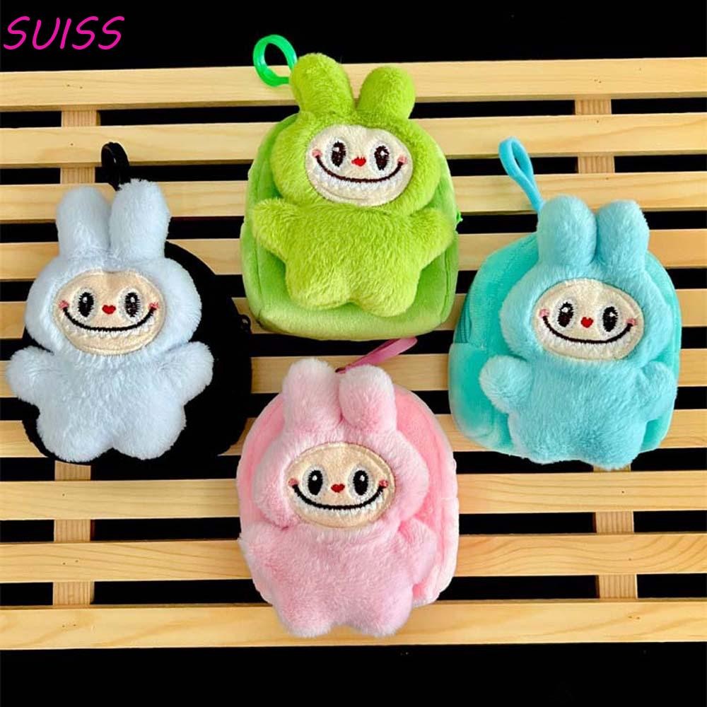 SUISS Plush Labubu Coin Purse, Schoolbag Ornaments Keys Accessories ...