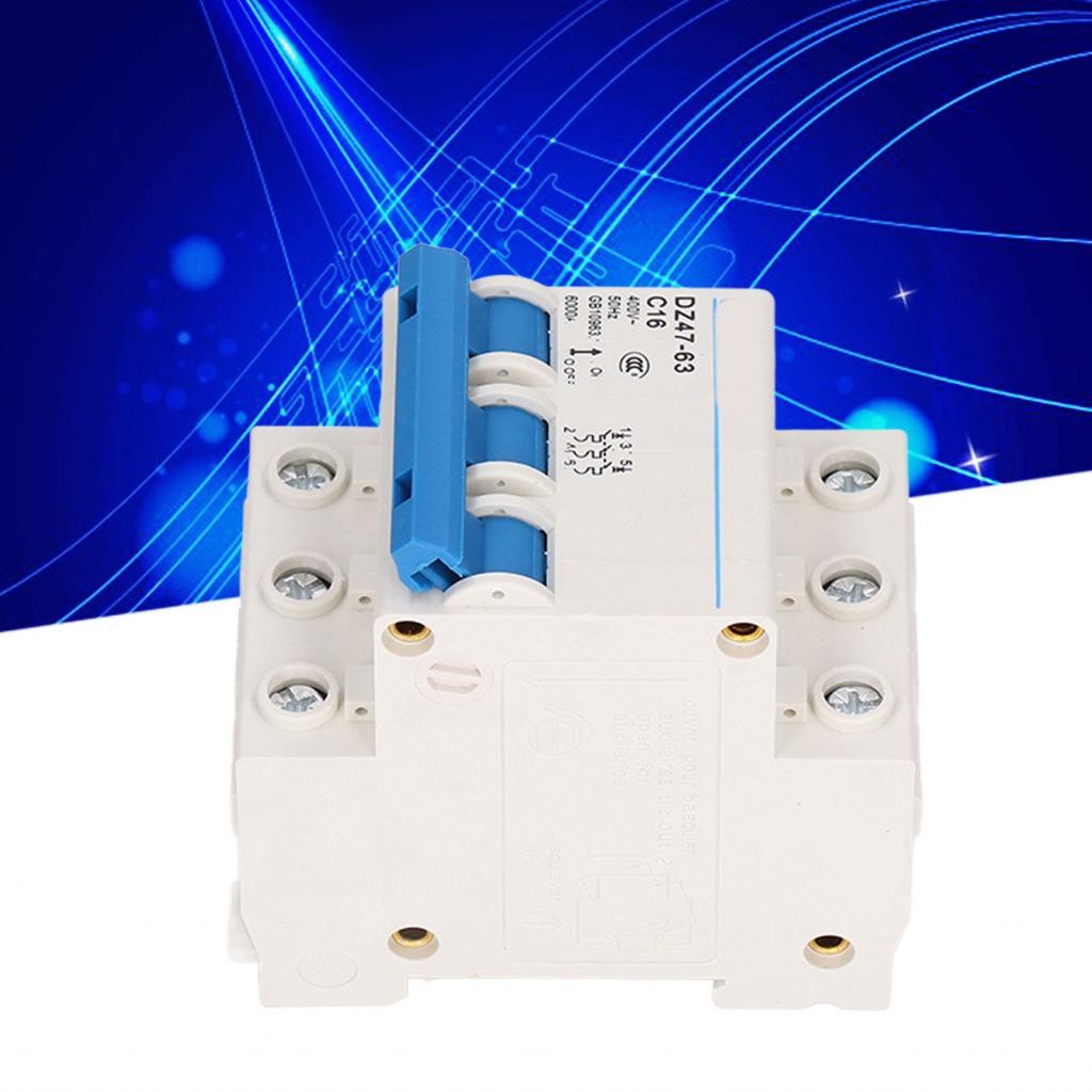 Supergoodsales 3P Circuit Breaker Compact Size Short Protection Switch ...