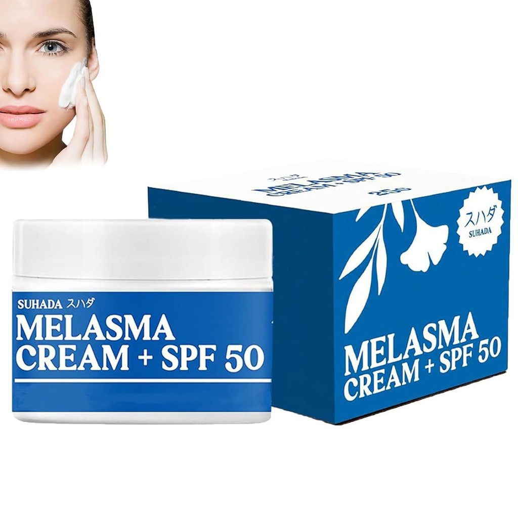 Melasma Cream + SPF 50, Moisturizing and Repairing Cream for All Skin ...