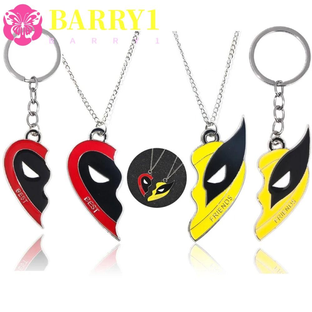 BARRY1 Electroplating Matching Pendant, Deadpool&Wolverine Marvel ...