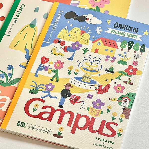 Jepun kokuyo kokuyo plastik terikat B5 set Takasha TYAKASHA jenama bersama A5 buku nota garis ...