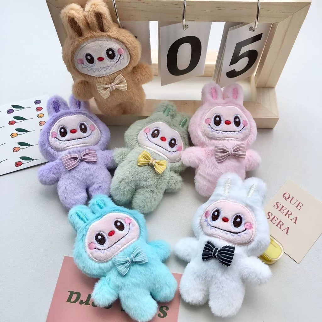 【XF24】Adorable LABUBU Plush Brooches - DIY Clothing Accessories for ...