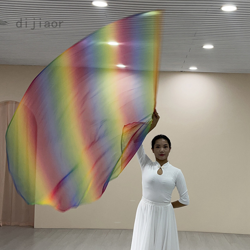 New Flag Dance Props Church Performance Clothing Worship Flag | Shopee ...