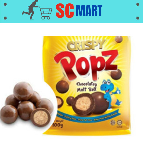 [SC] Crispy Chocolate Malt Popz 100gm | Shopee Malaysia