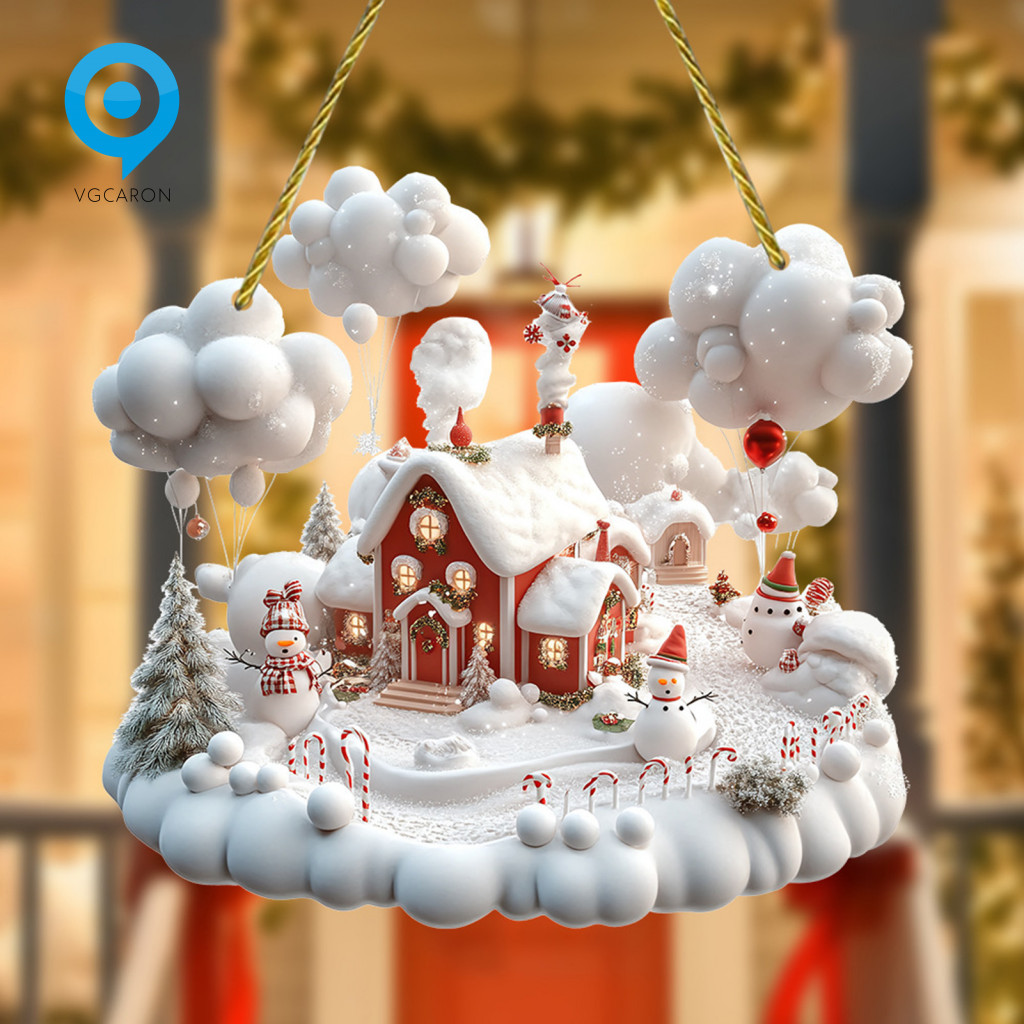New* Realistic Igloo Design Festive House Ornament Snow Village House ...