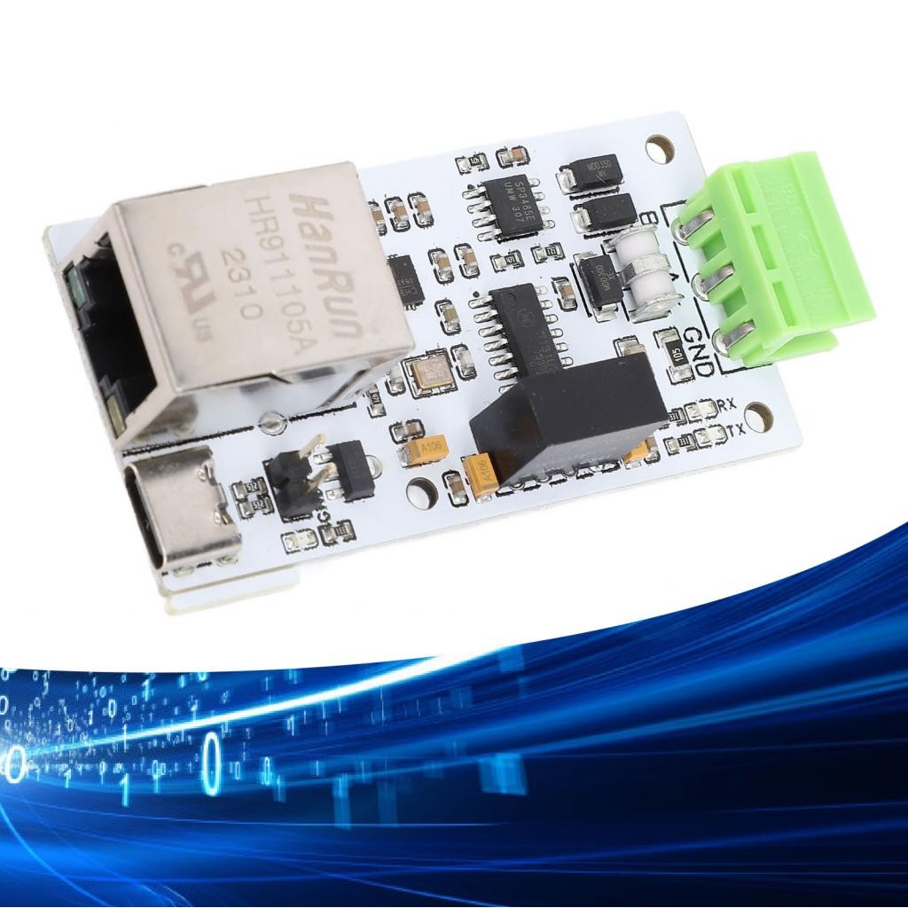 Shopp CH9120 Serial To Ethernet Network Module Bidirectional Transfer MDI MDIX Line Conversion ...