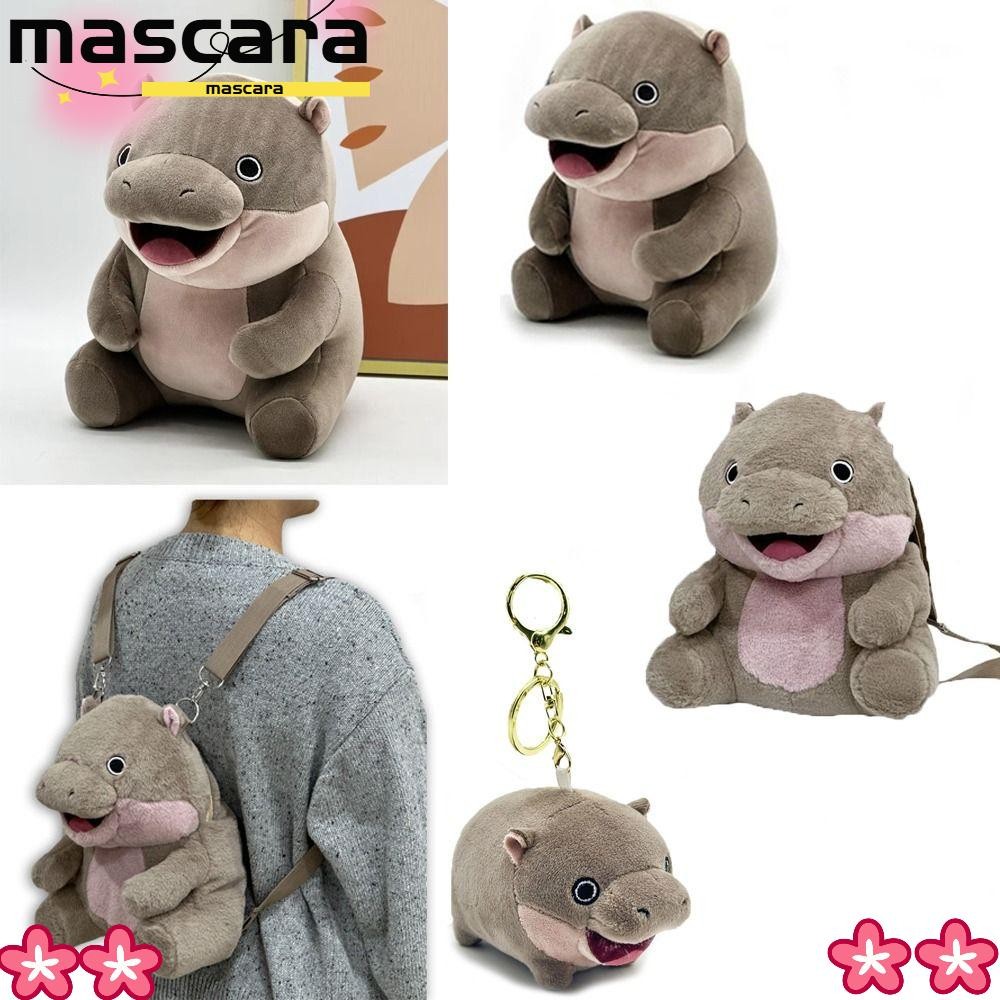 JONY1 Moo Deng Backpack, Soft Stuffed Plush Moo Deng Plush Toy ...