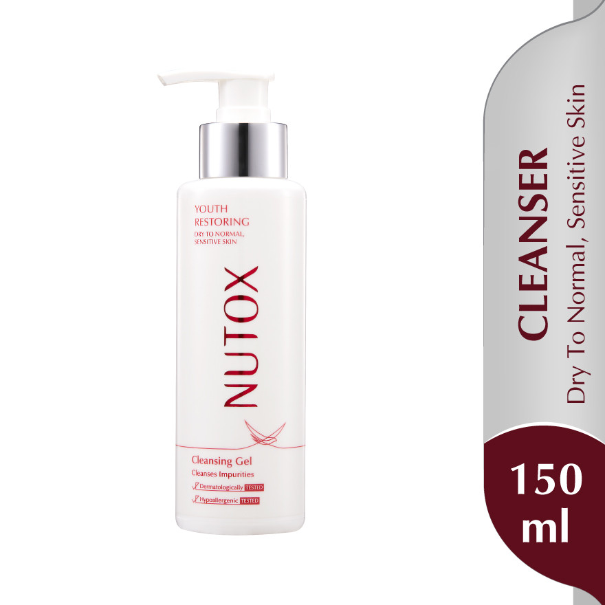 NUTOX Youth Restoring Cleansing Gel 150ml (Normal To Dry, Sensitive ...