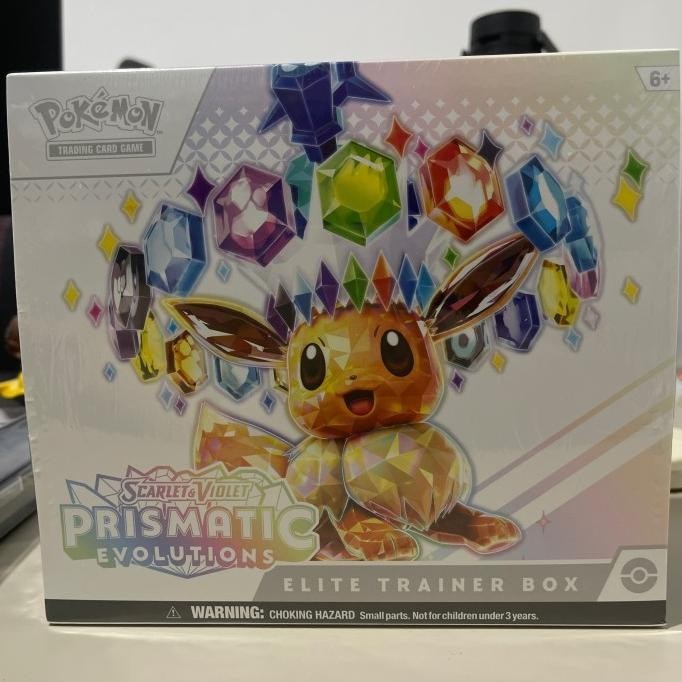 ETB Elite Trainer Box Scarlet & Violet Prismatic Evolutions Eevee ...