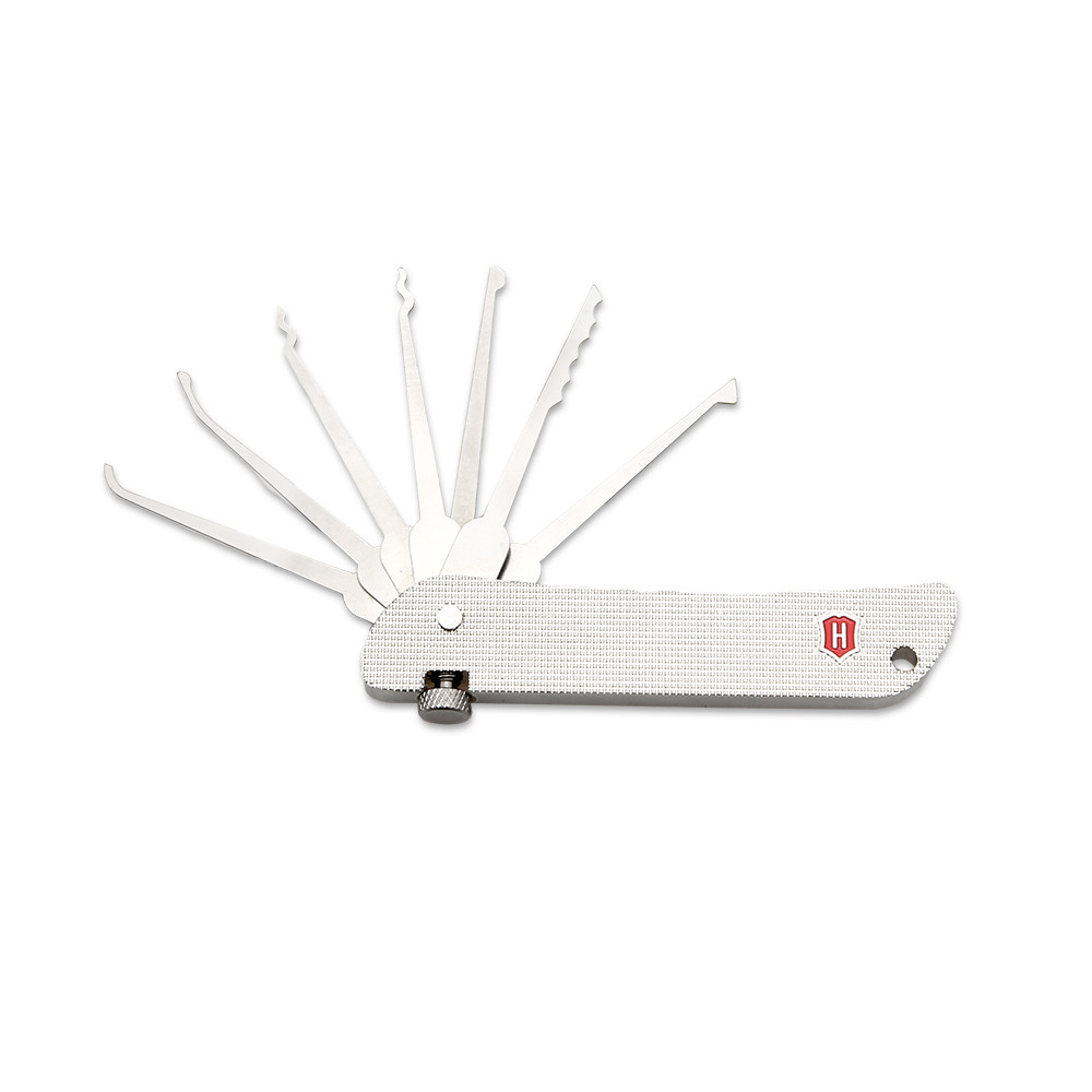 2024 7 in 1 hook pick tools portable locksmith tools Unlock Kit High ...