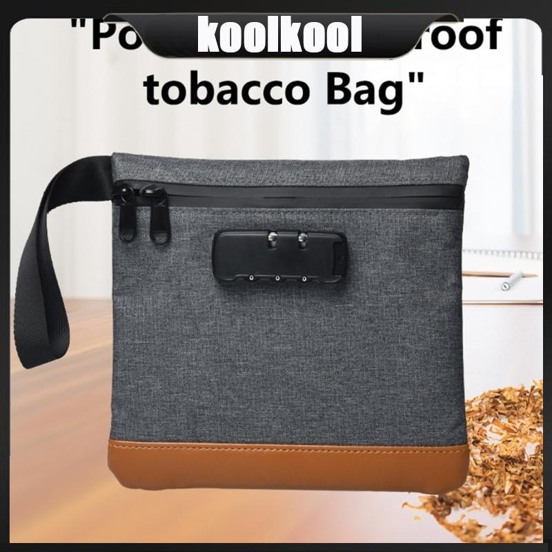 Kool Safe Travel Carry Bag Smell Proof Bags Security Money Bag for Cash ...