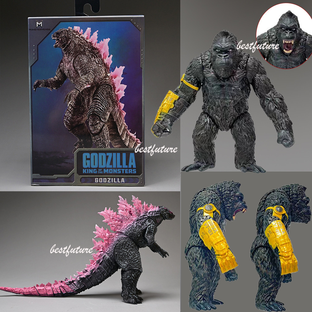 Godzilla Vs Kong 2 The New Empire Movie Periphery King Kong 2024 Joint Movable Action Figure ...
