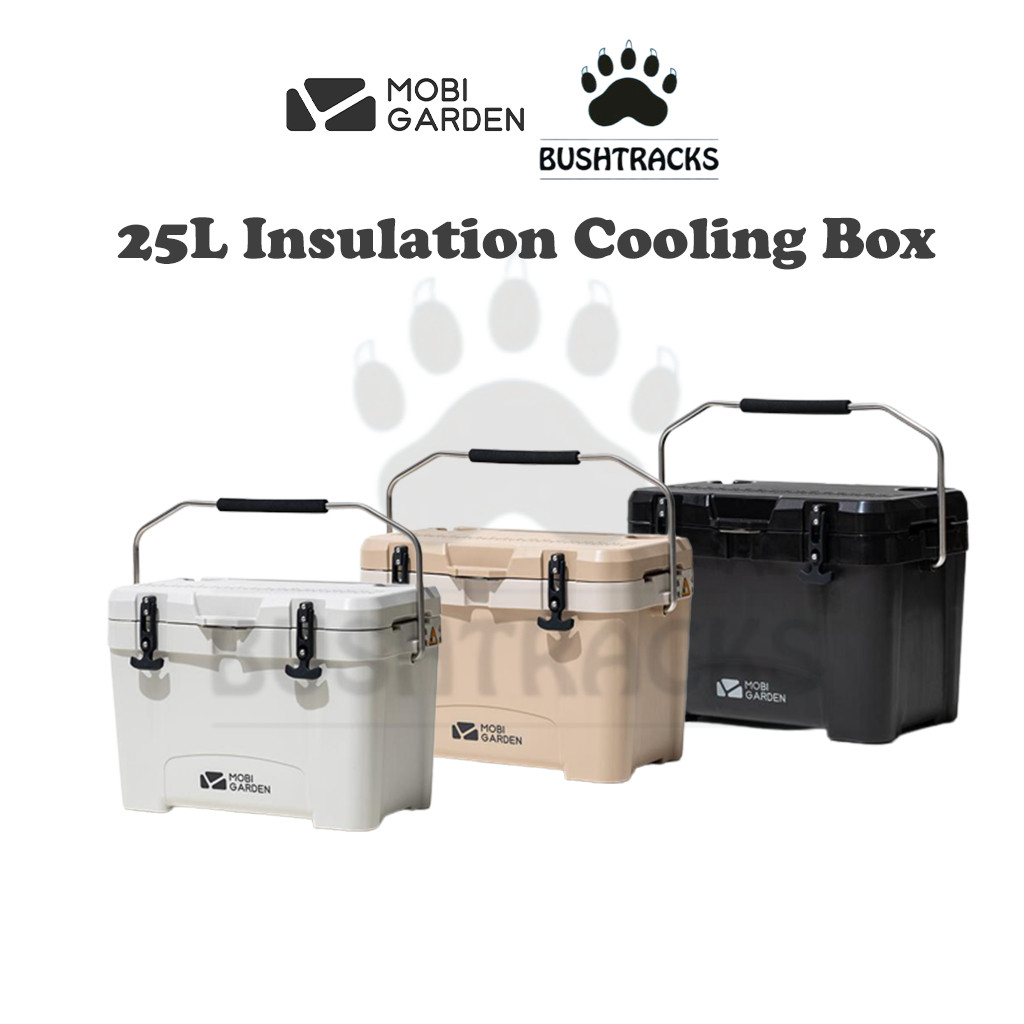 Mobi Garden Portable 25L Insulation Cooler Ice Box Outdoor Picnic ...