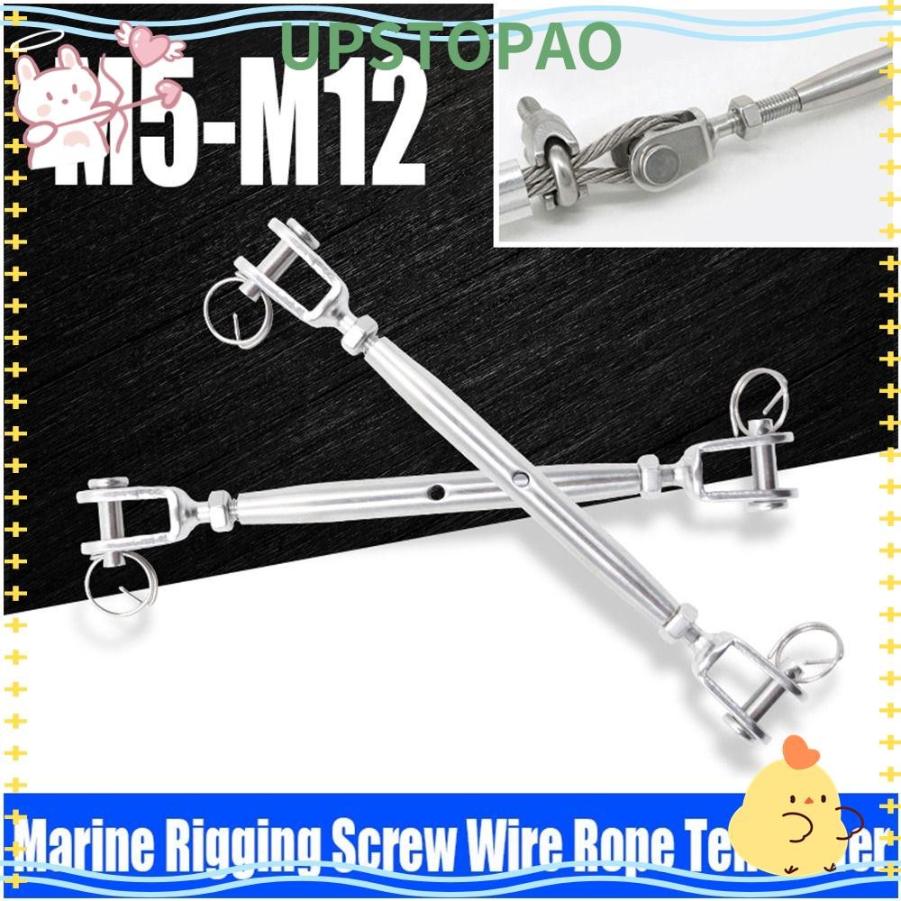 UPSTOPAO Marine Rigging, Hardware 304 Stainless Steel Tensioner, Screw ...