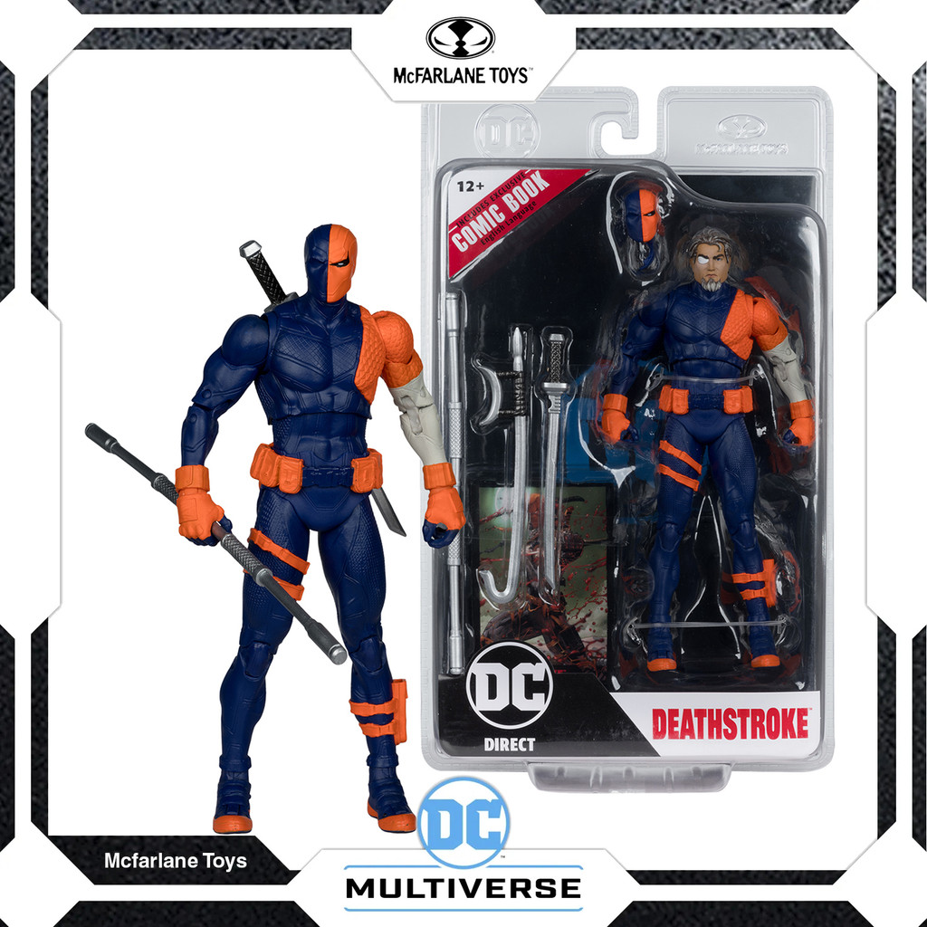 McFarlane Toys DC Direct DEATHSTROKE (DC REBIRTH) 7IN FIGURE 7-inch ...
