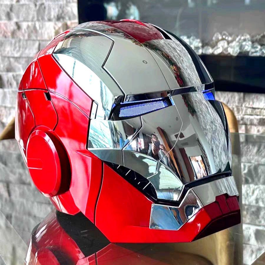 Mk mk5 Electric Jarvis Iron Man Voice Control Helmet Children ...