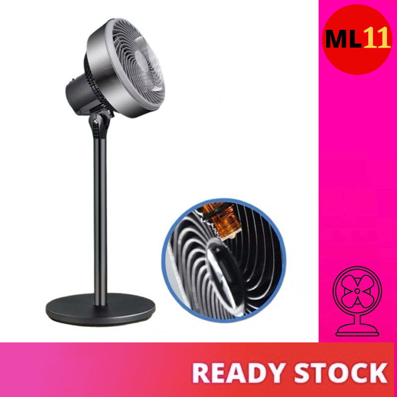 ALYES Crazy Fan High Velocity Power Air Circulator Fan Stand Fan With ...