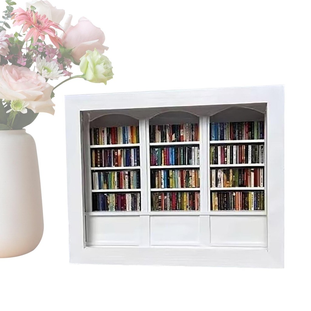 Small Bookshelf for Kids Wood Tiny Shake Bookshelf Small Bookcase ...