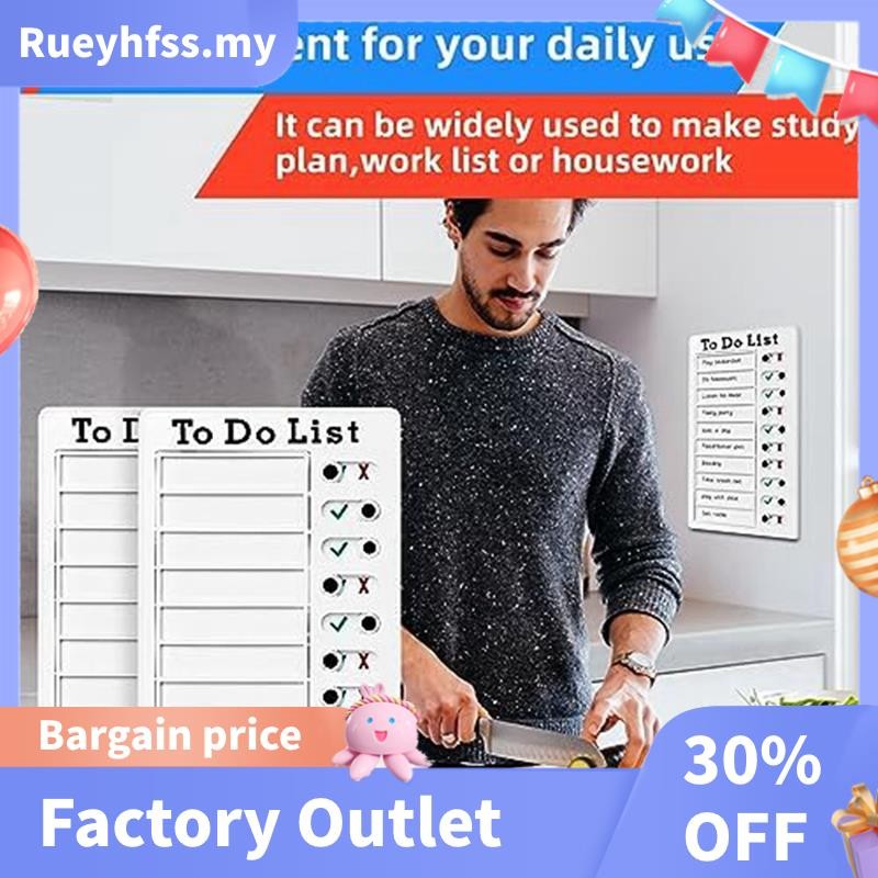 Excellent Chore Chart Check List Task Board Kit with Slider Daily to Do ...