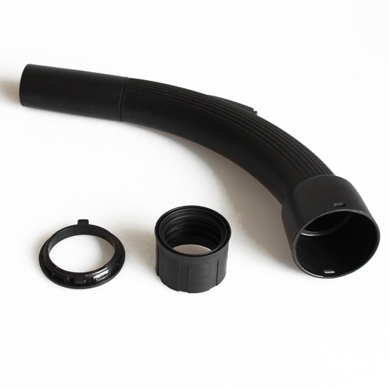 [ELECT] 32mm Vacuum Cleaner Hose Handle Plastic Bent Curved Connector ...