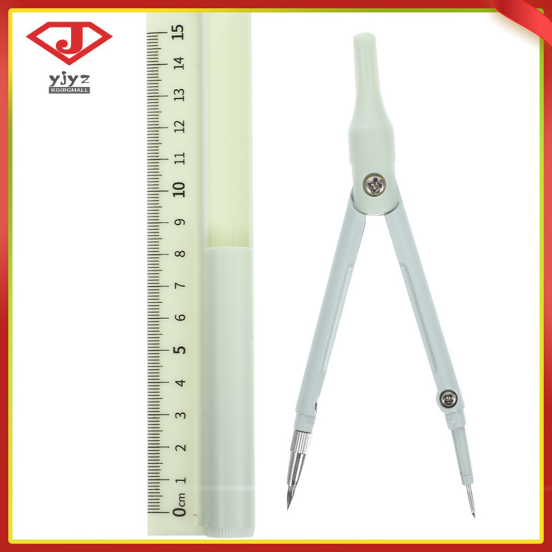 Compass Geometry Tool School Supplies Kit Measuring Professional Pen ...