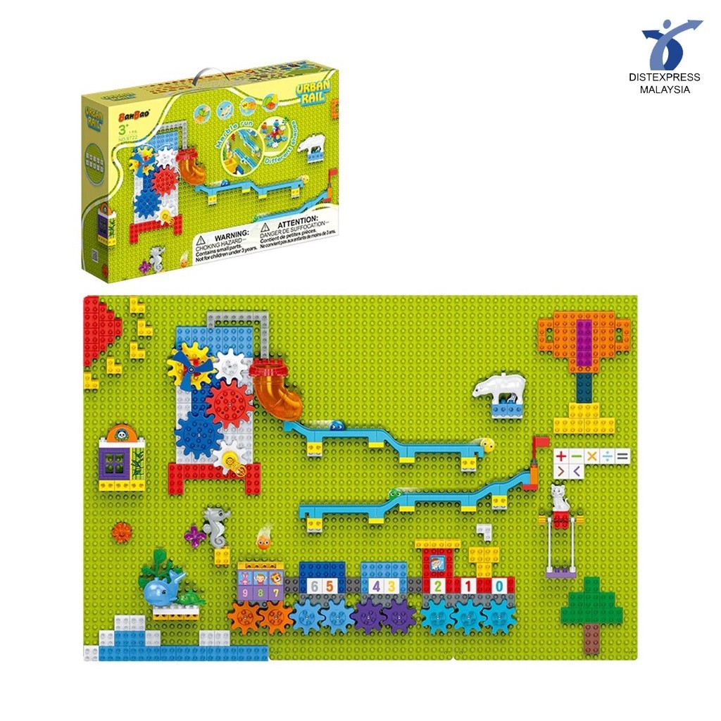 BanBao - Model of Urban Rail / Creative Building Block Wall (9722 ...