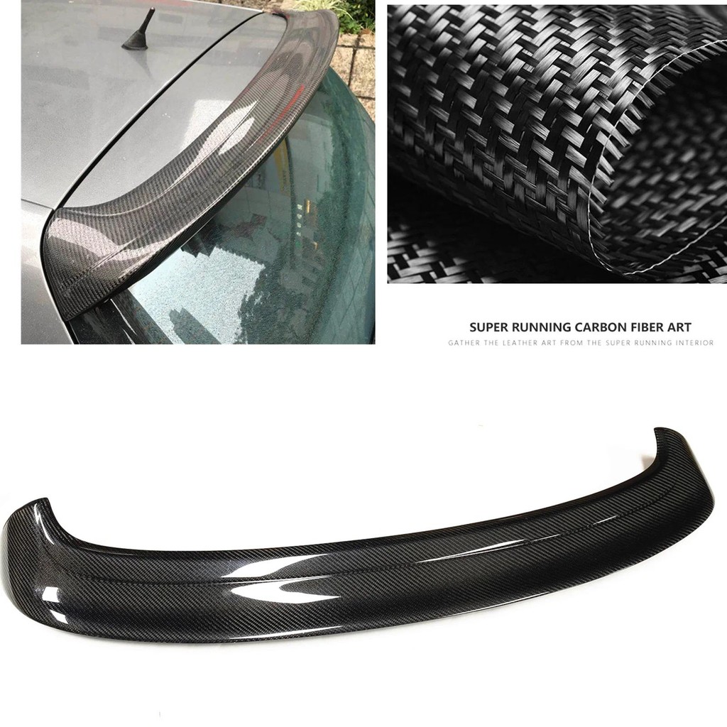 Rear Roof Spoiler Wing For Volkswagen VW MK5 Golf 5 GTI Real Carbon ...
