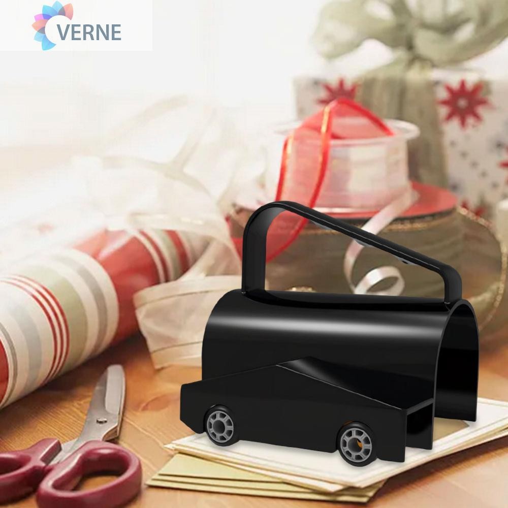 [Verne.my] Wrapping Paper Cutter with Handle and Wheels Christmas Gift ...
