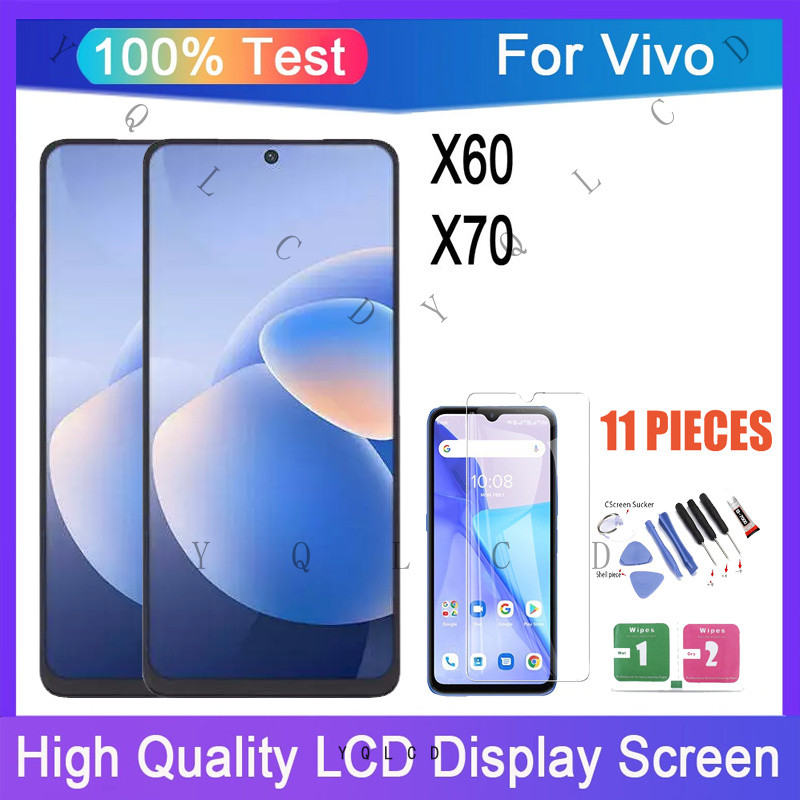 Original AMOLED Vivo X60 X70 LCD Display Touch Screen Digitizer Replacement | Shopee Malaysia