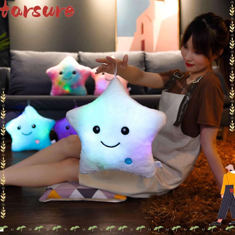TARSURE Electronic Star Plush Toy, Star Baby Kid Toys LED Star Doll Toy ...