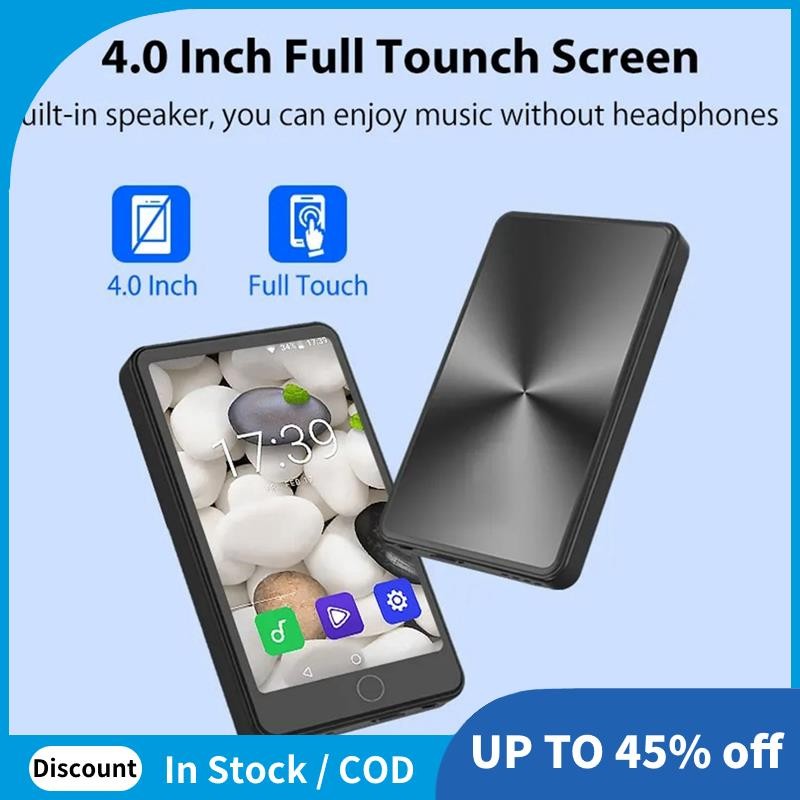 MP4 Player Portable Touch Screen Bluetooth WiFi MP3 MP 4 Video Music ...
