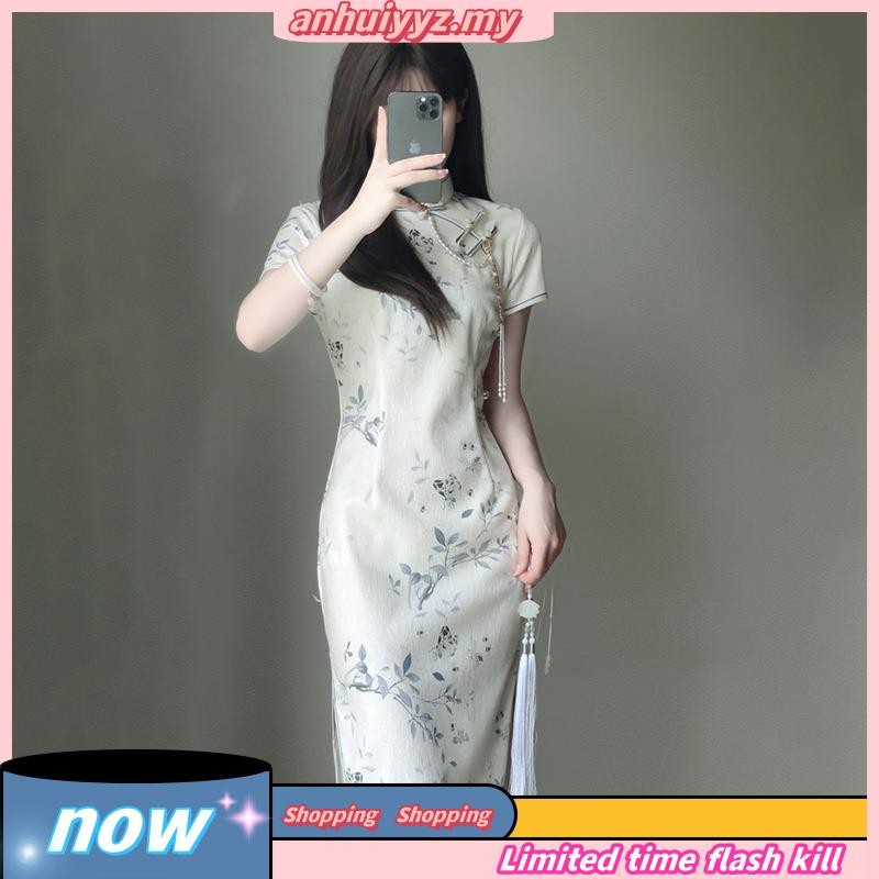 New Chinese style Yanyu Jiangnan cheongsam improved 2024 young ladies ...