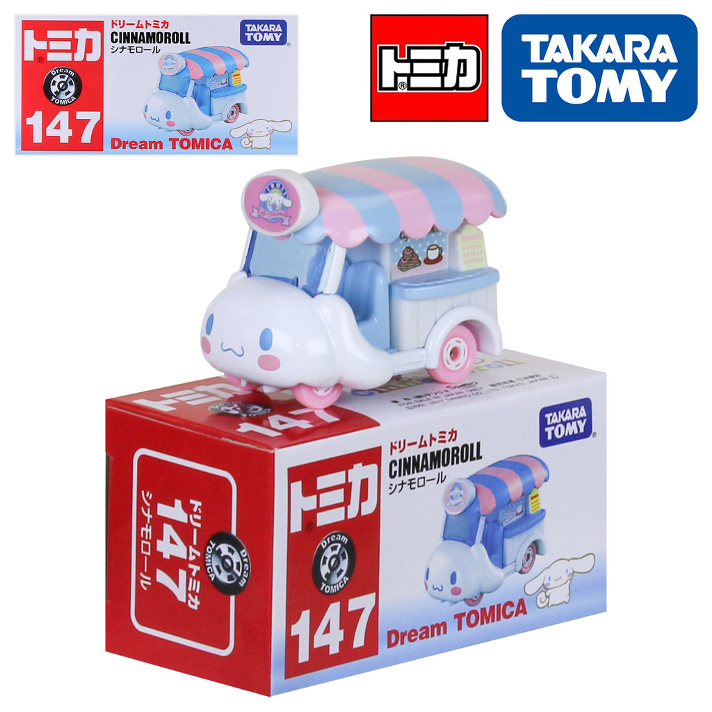 Takara Tomy Dream Tomica No.147 Cinnamoroll Sanrio Figure Model Metal ...