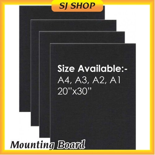 [Large Size 5pcs] Mounting Board | Modeling Board | Black Board White ...