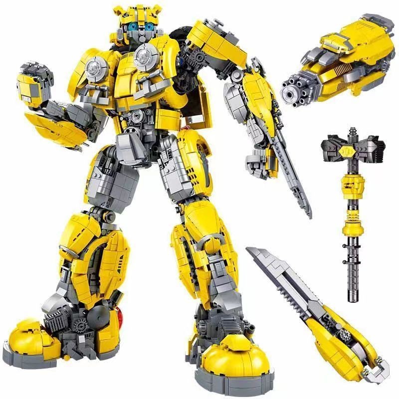 Educational Puzzle Fun Multi-Transforming Mecha King Kong Optimus Prime ...