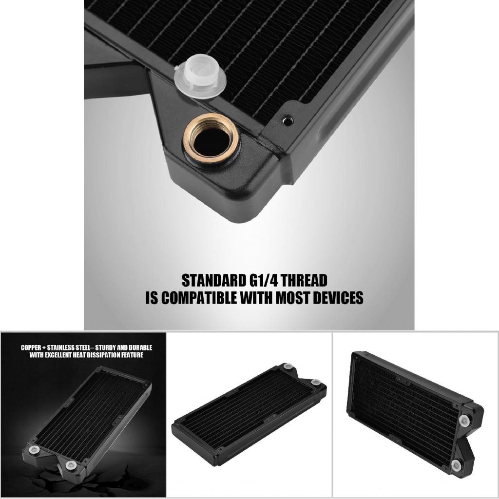 Maib fosa G1/4 Thread 120mm/240mm/360mm PC Water Heat Exchanger ...